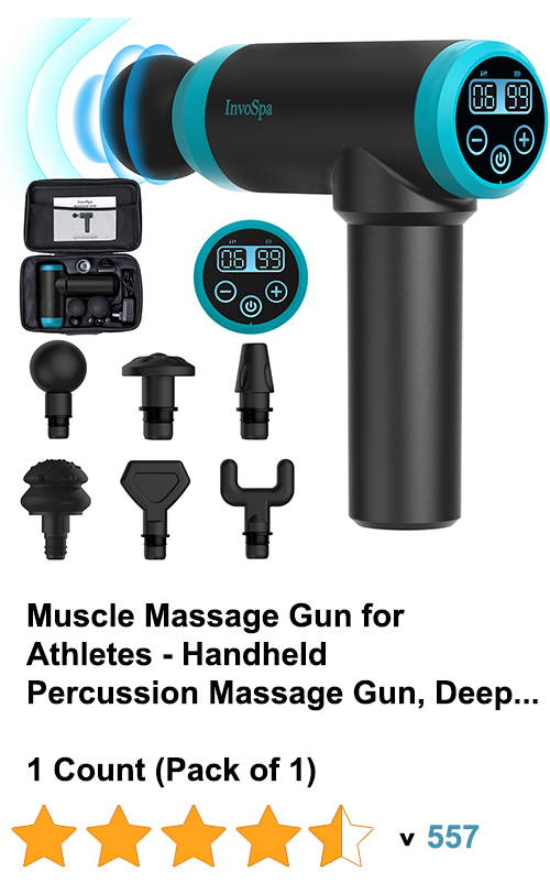 Shop Our Massage Gun On Amazon Invospa